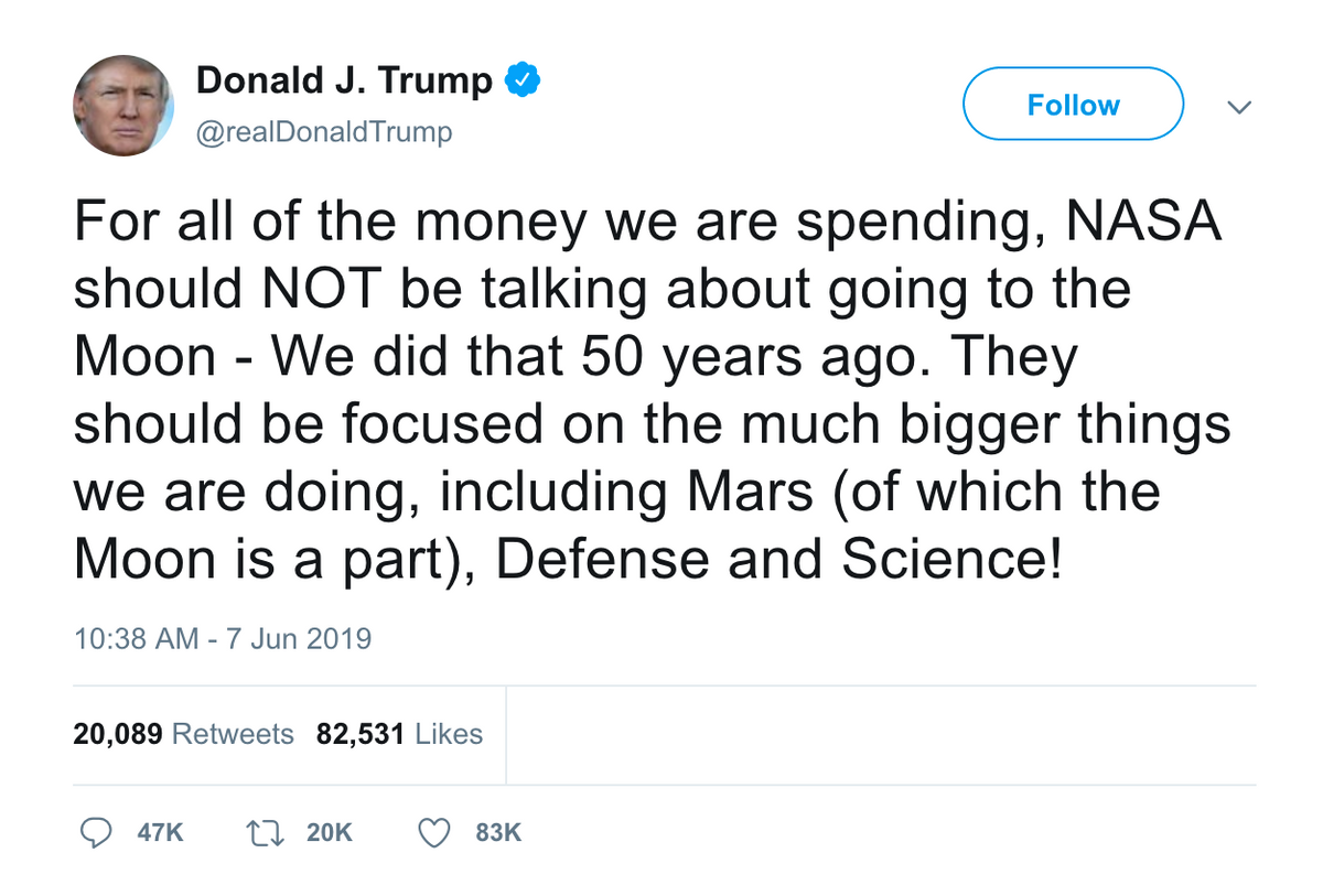 Donald Trump - "The Moon" – Tee Tweets