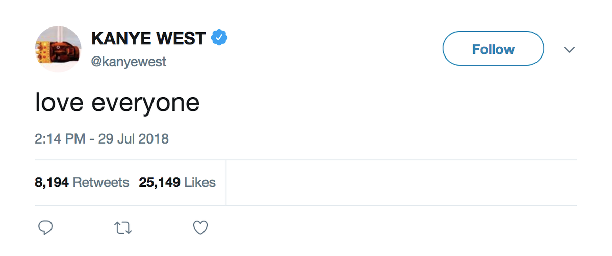 Kanye West - "Love Everyone" – Tee Tweets